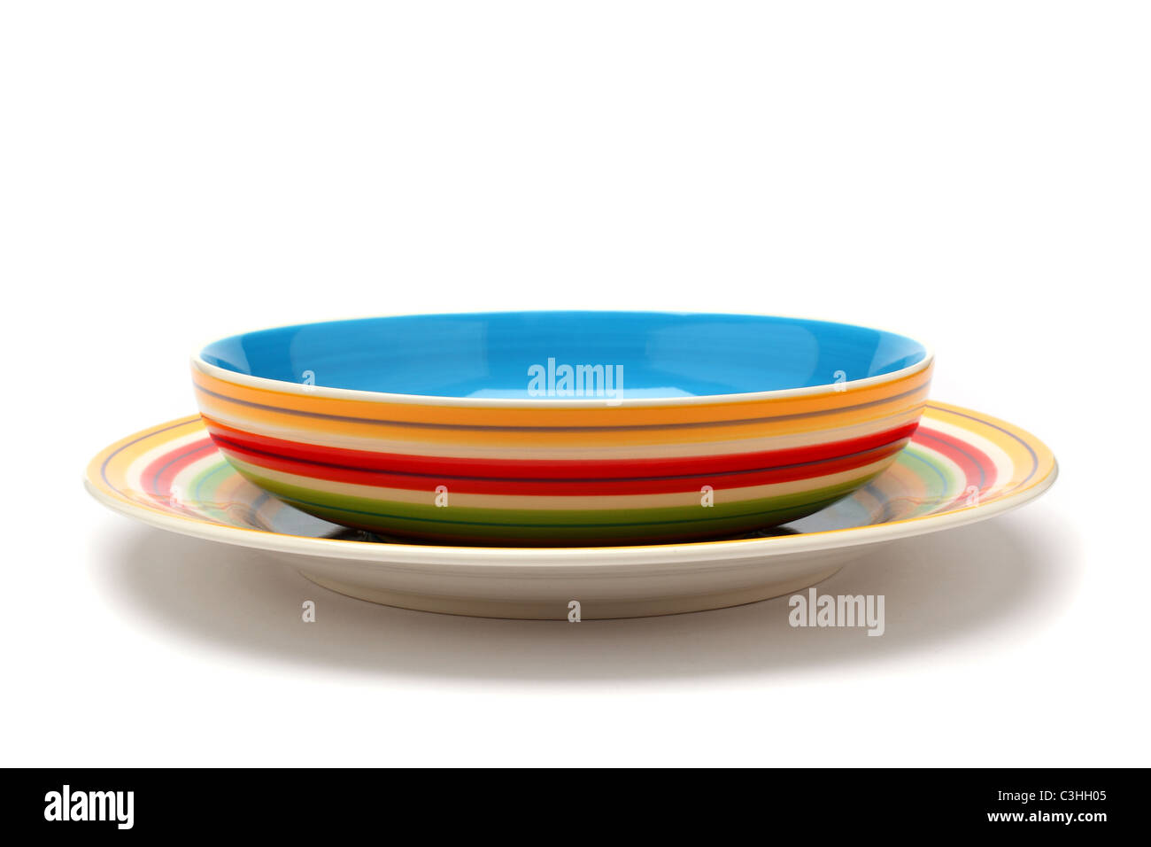 empty salad plate Stock Photo - Alamy