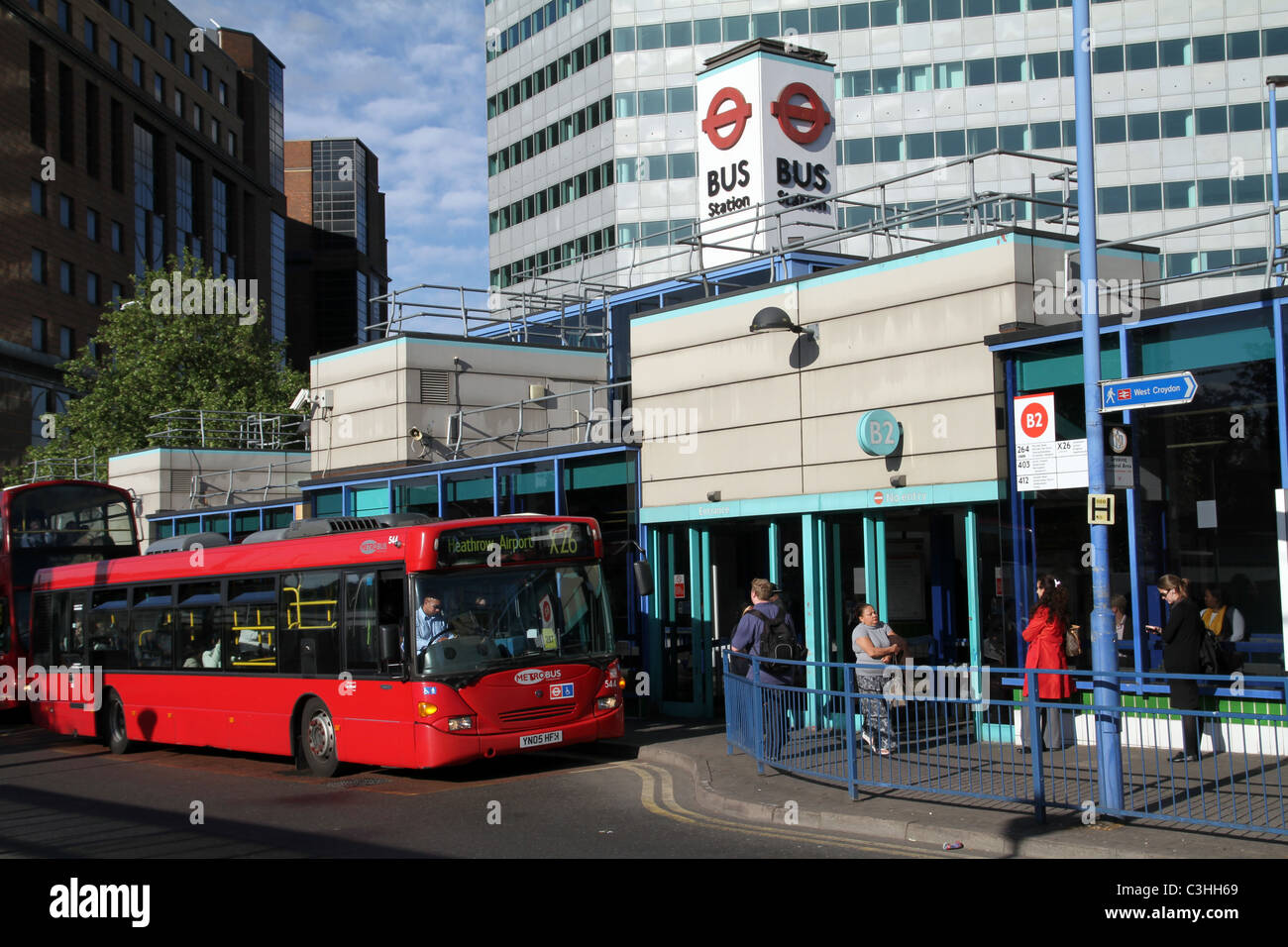 Passengers in a bus station hi-res stock photography and images - Alamy