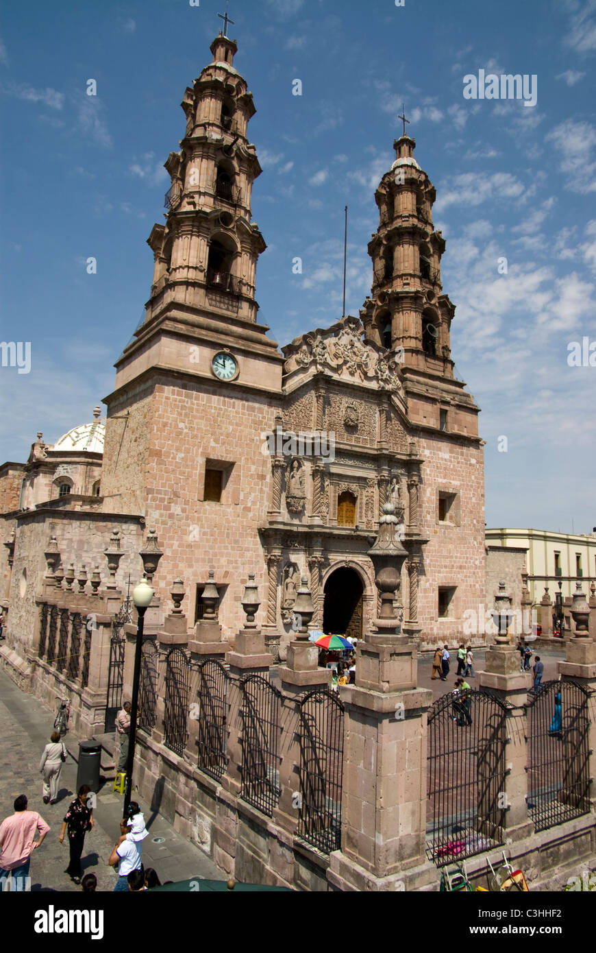 Mexico.Aguascalientes.Basilica Cathedral Nuestra Señora de La Asunción ...