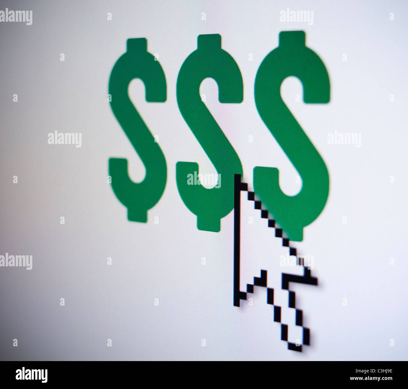 Dollar sign, computer hi-res stock photography and images - Alamy