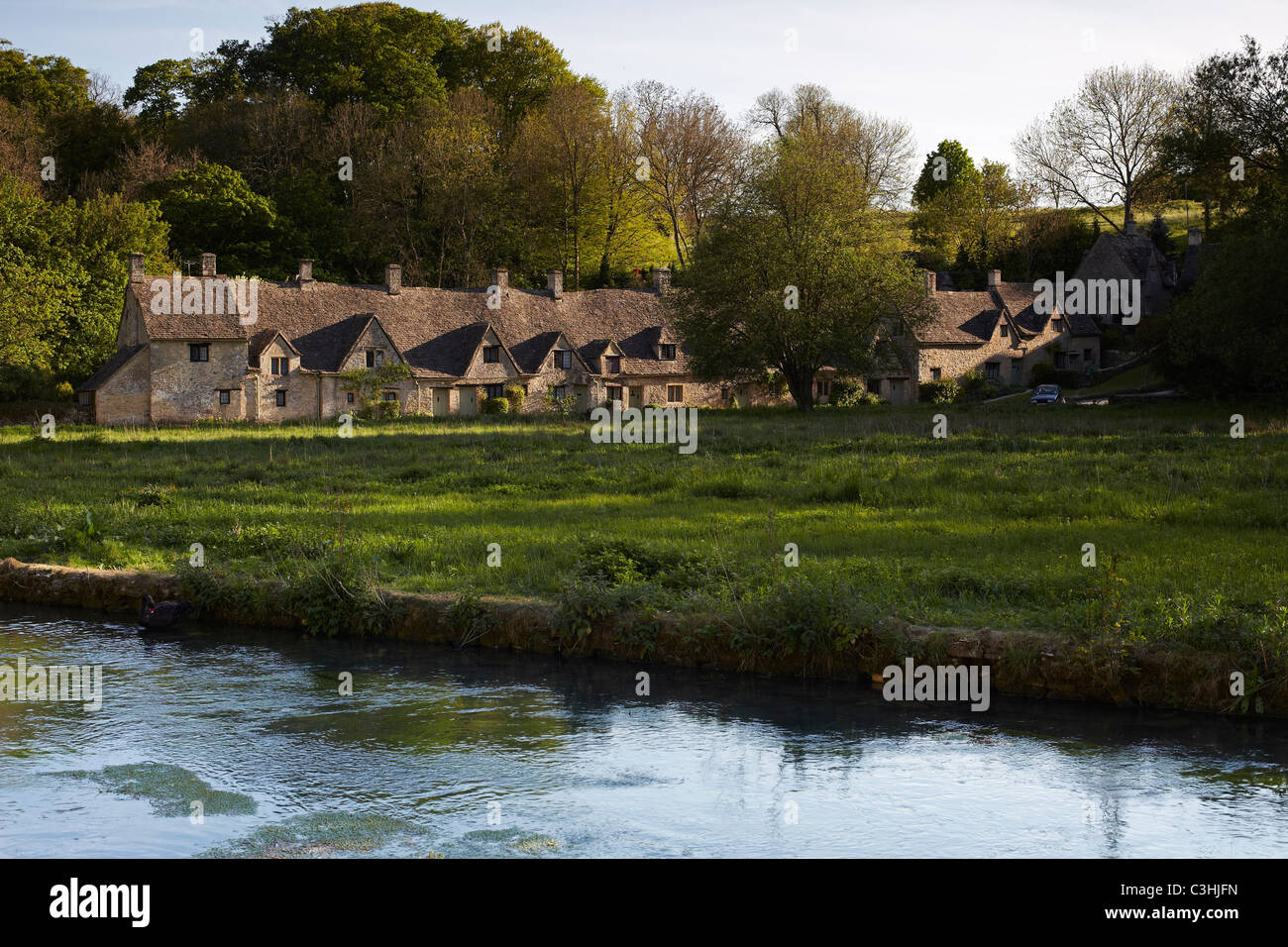 Arlington Row, Bibury, Cotswolds, England, UK Stock Photo - Alamy