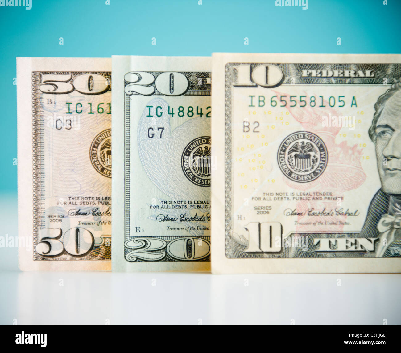 Studio shot of banknotes Stock Photo - Alamy