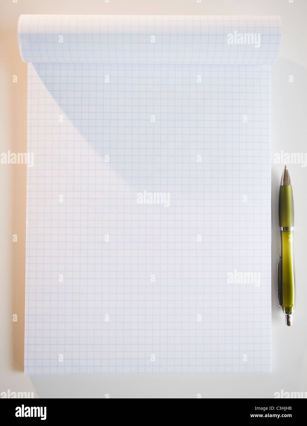 Studio shot of notepad Stock Photo - Alamy