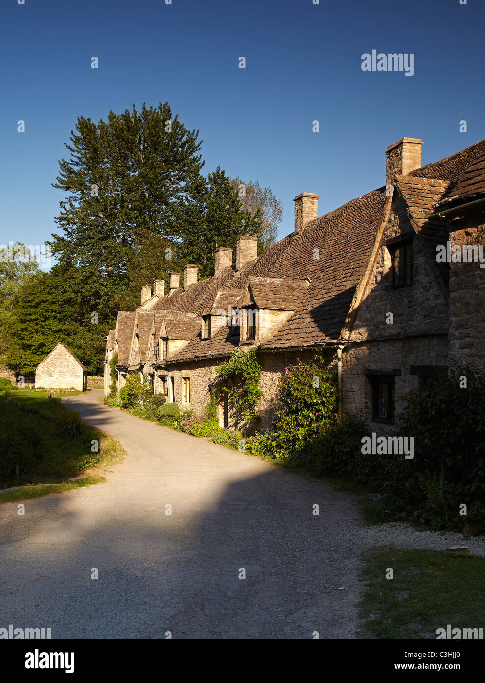Arlington Row, Bibury, Cotswolds, England, UK Stock Photo - Alamy