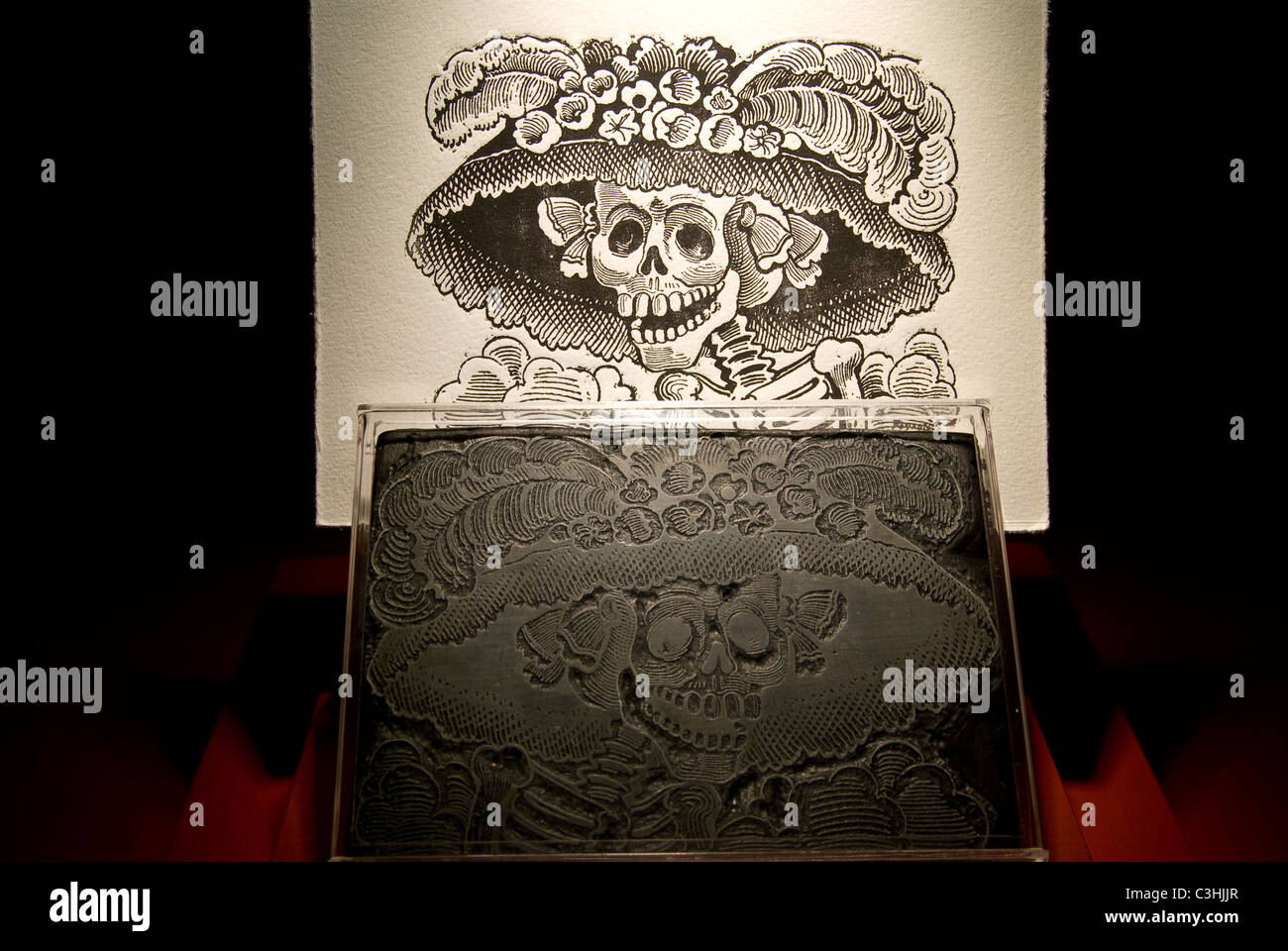 Mexico.Aguascalientes.Engraving of Jose Guadalupe Posada (1852/1913 ...