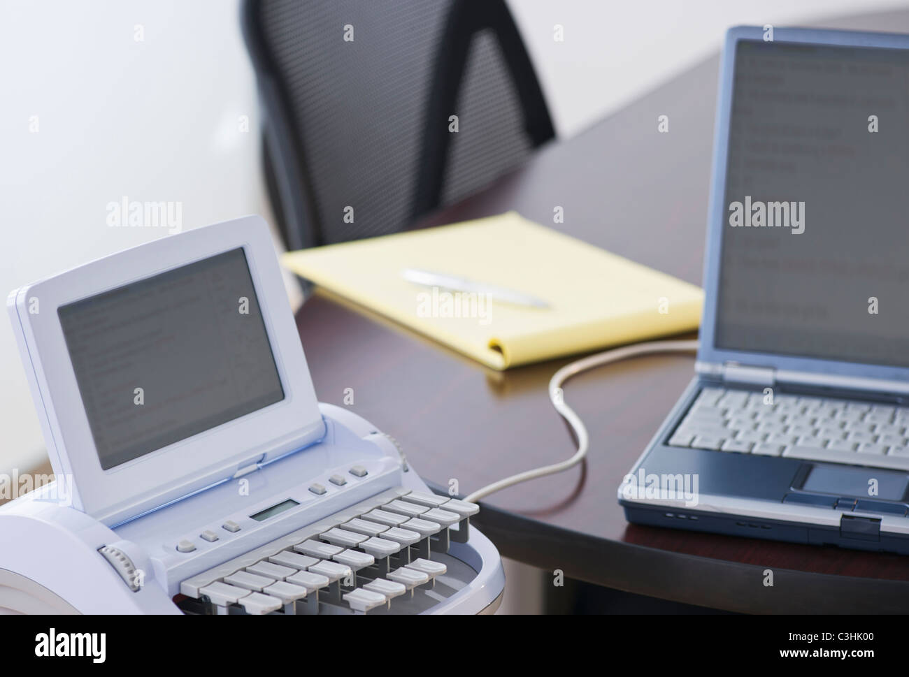 Stenograph hi-res stock photography and images - Alamy
