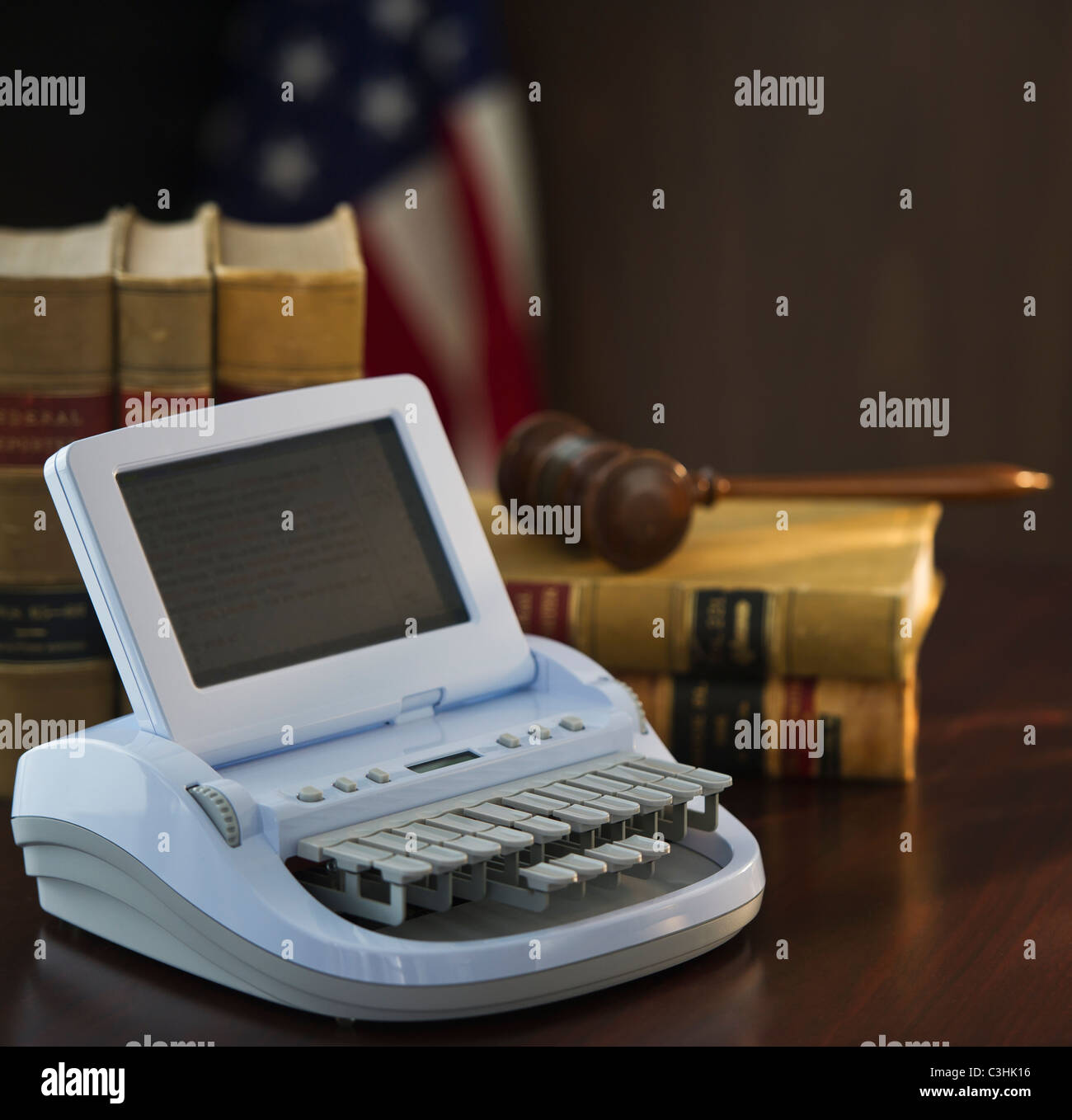 Stenograph machine hi-res stock photography and images - Alamy