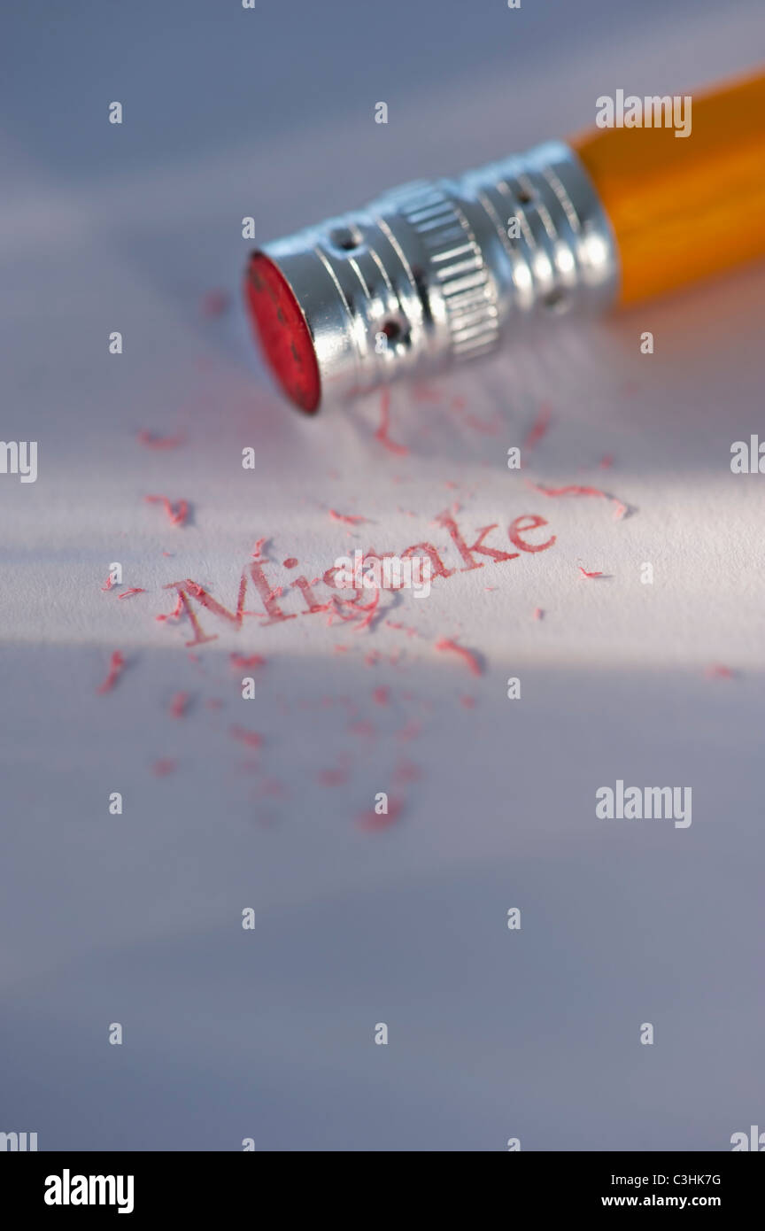 Pencil eraser hi-res stock photography and images - Alamy