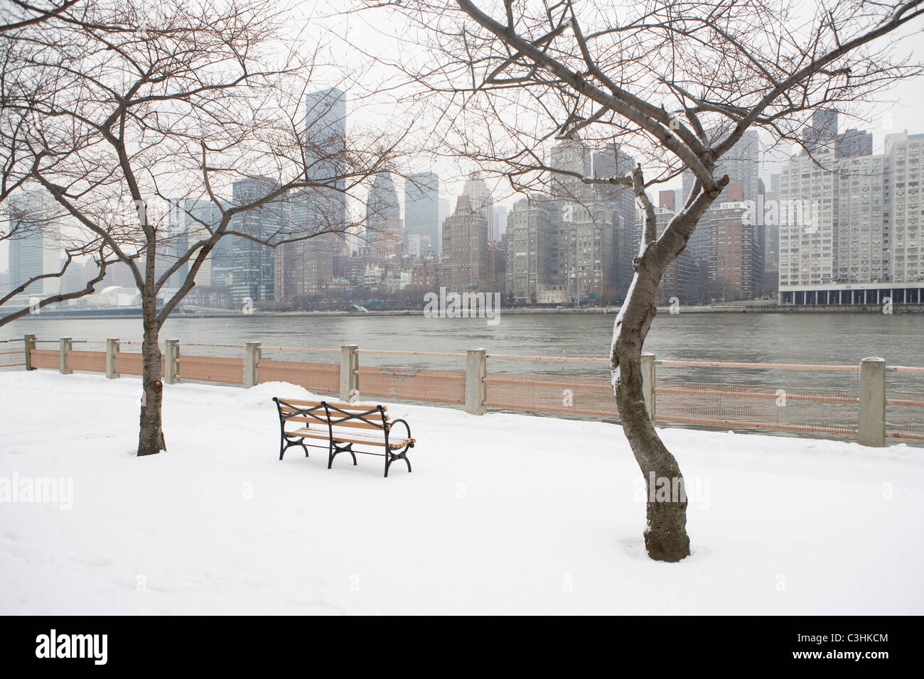 Winter manhattan hi-res stock photography and images - Alamy