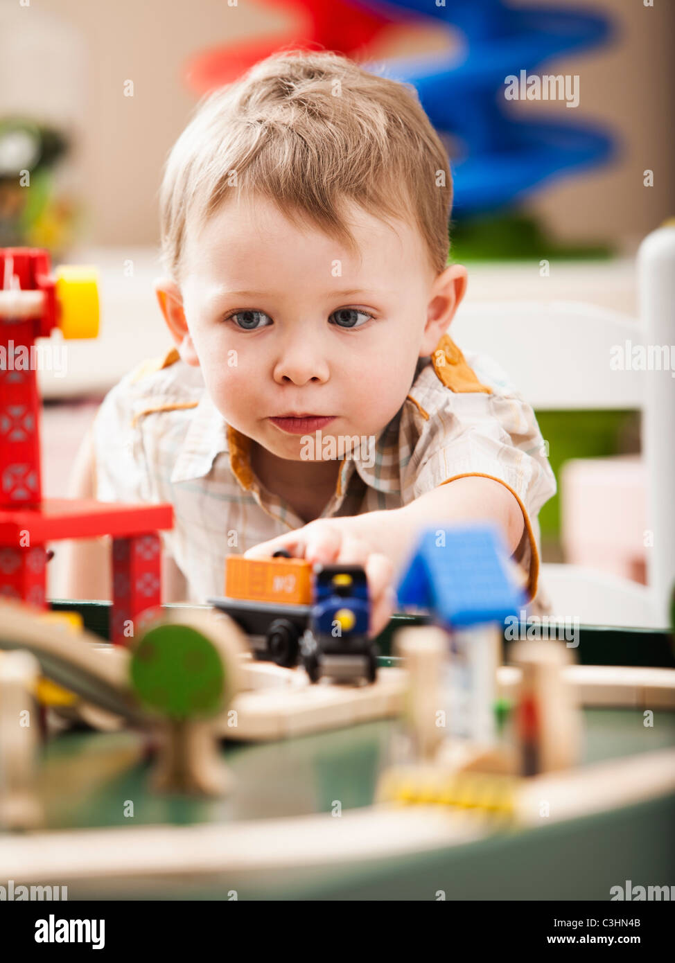 Toy train hi-res stock photography and images - Alamy