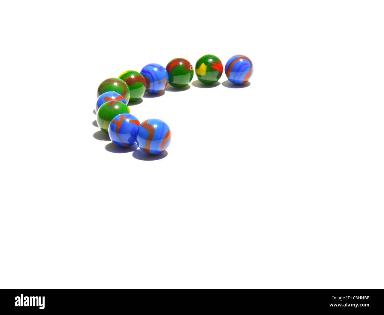 Colorful glass balls Stock Photo - Alamy