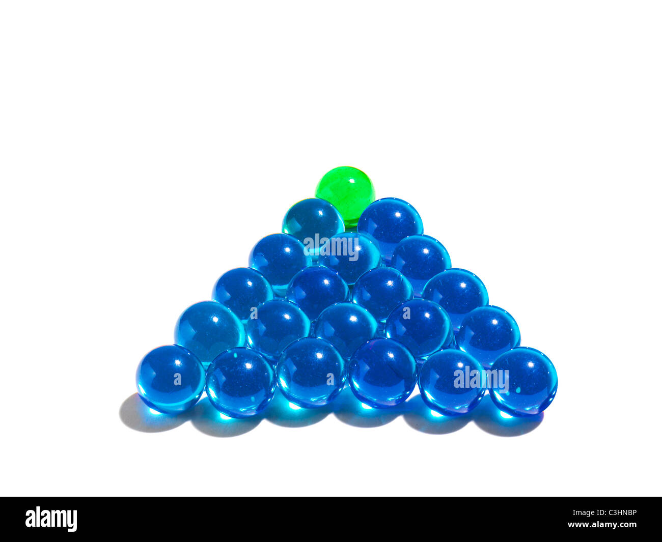 One blue glass ball hi-res stock photography and images - Alamy