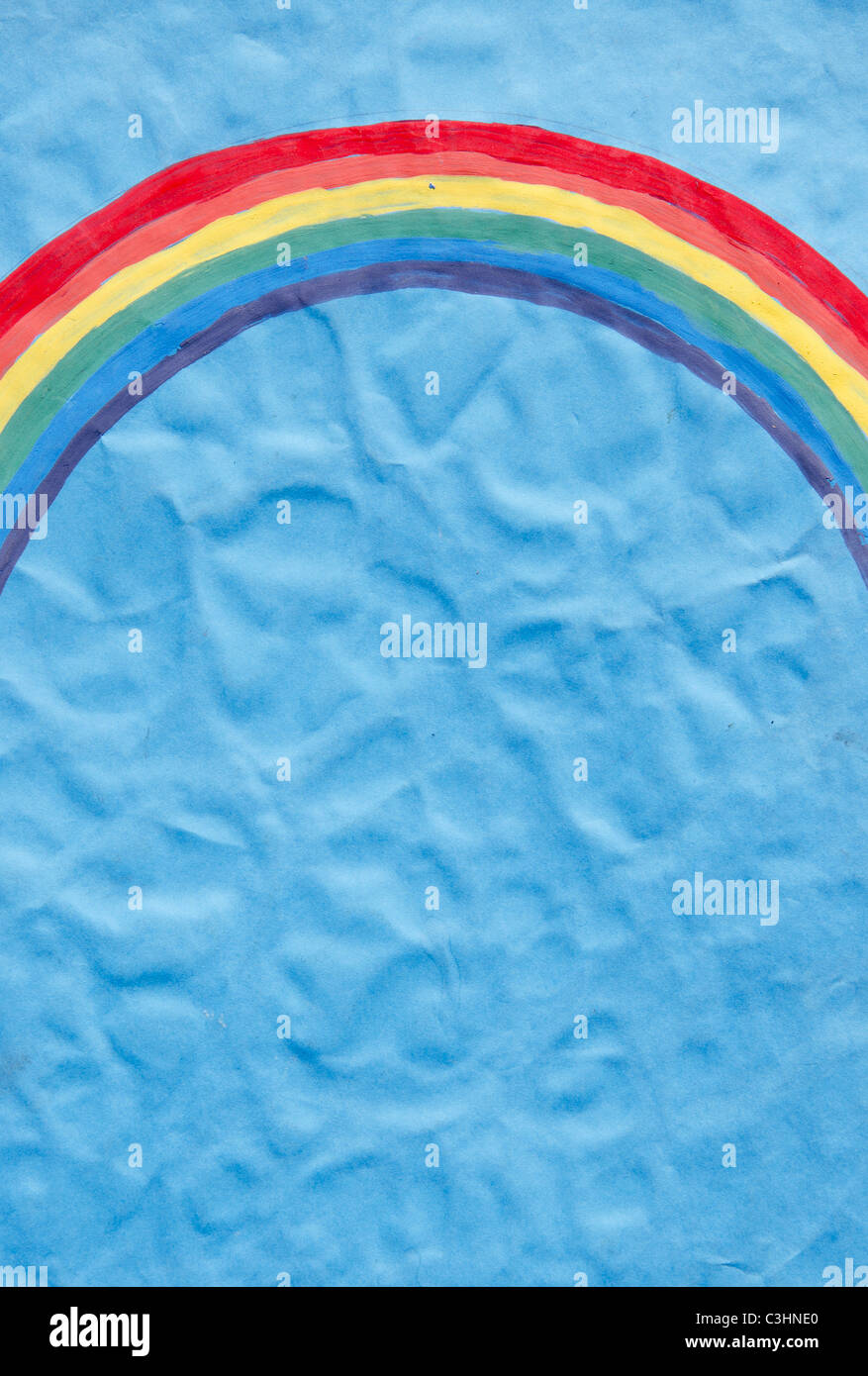 Vintage rainbow paper hi-res stock photography and images - Alamy