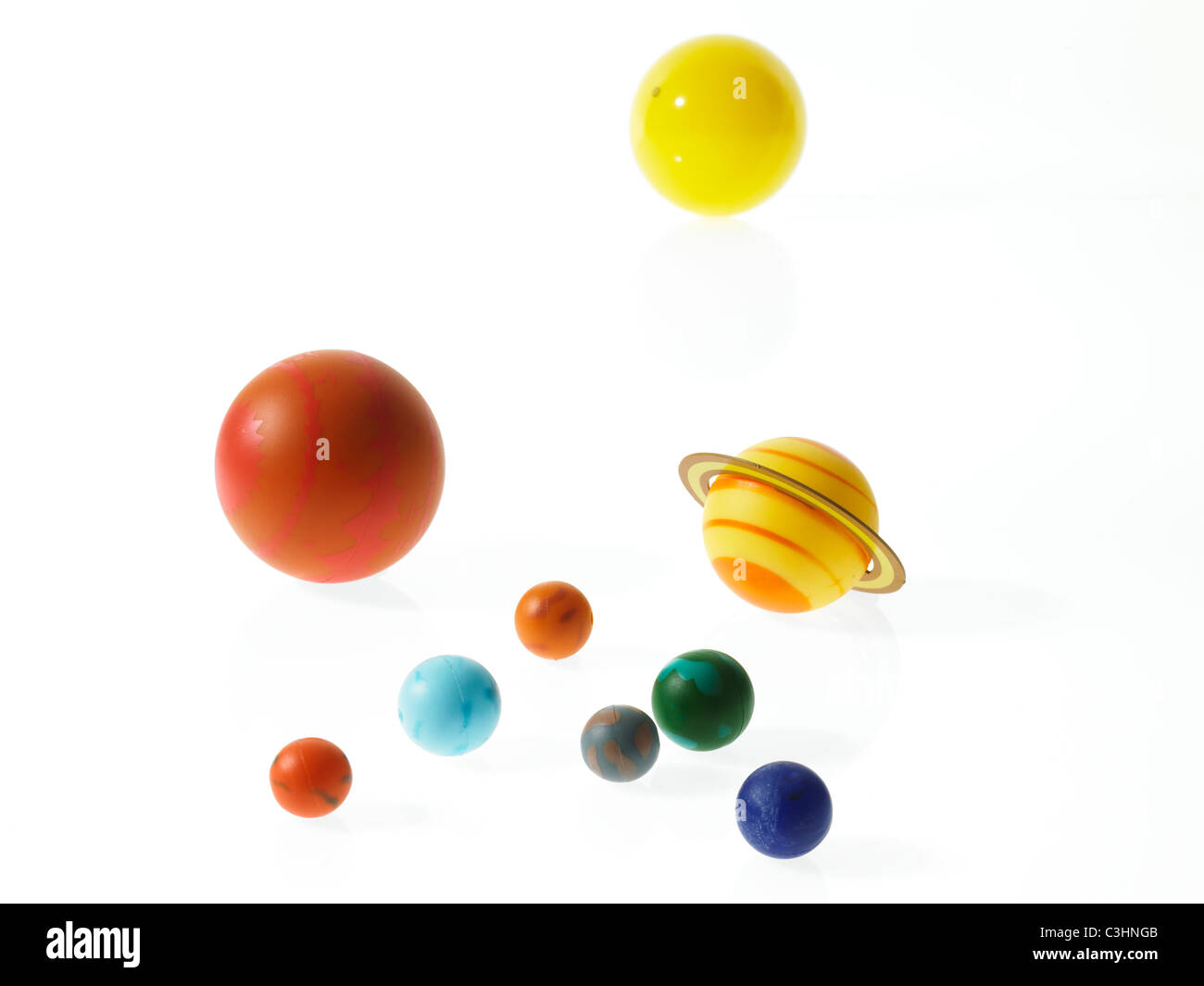 System solar planets Cut Out Stock Images & Pictures - Alamy