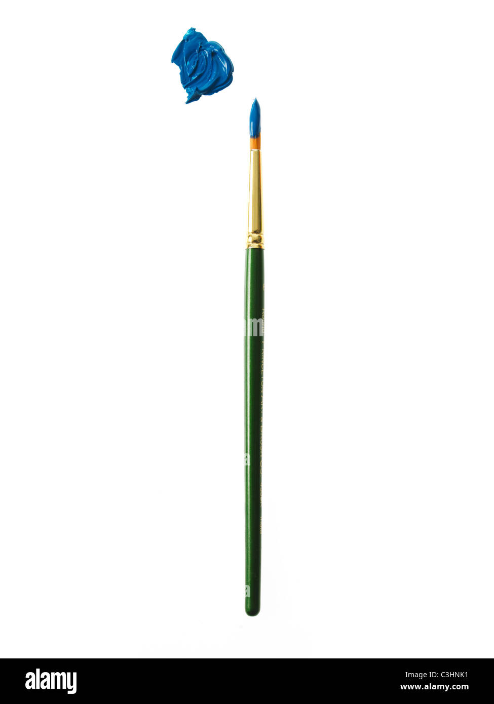 Green and blue paint hi-res stock photography and images - Alamy