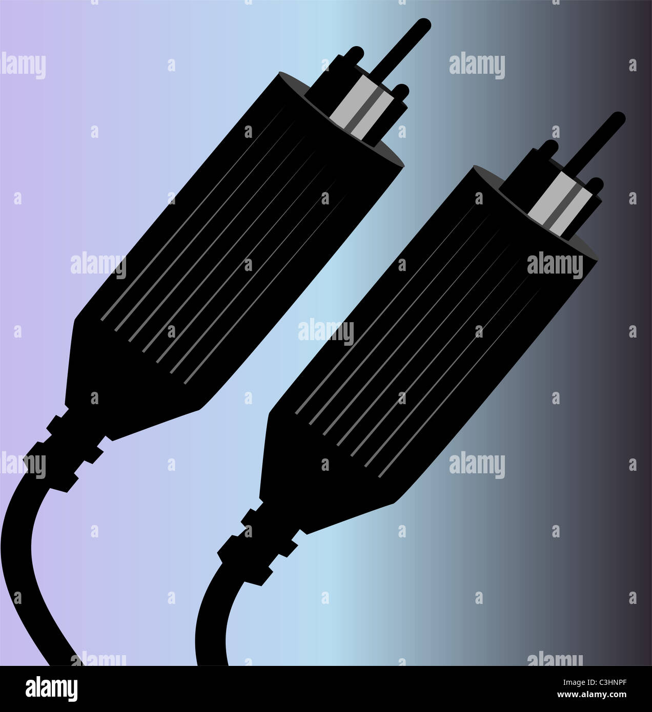 data cord using in computer Stock Photo - Alamy
