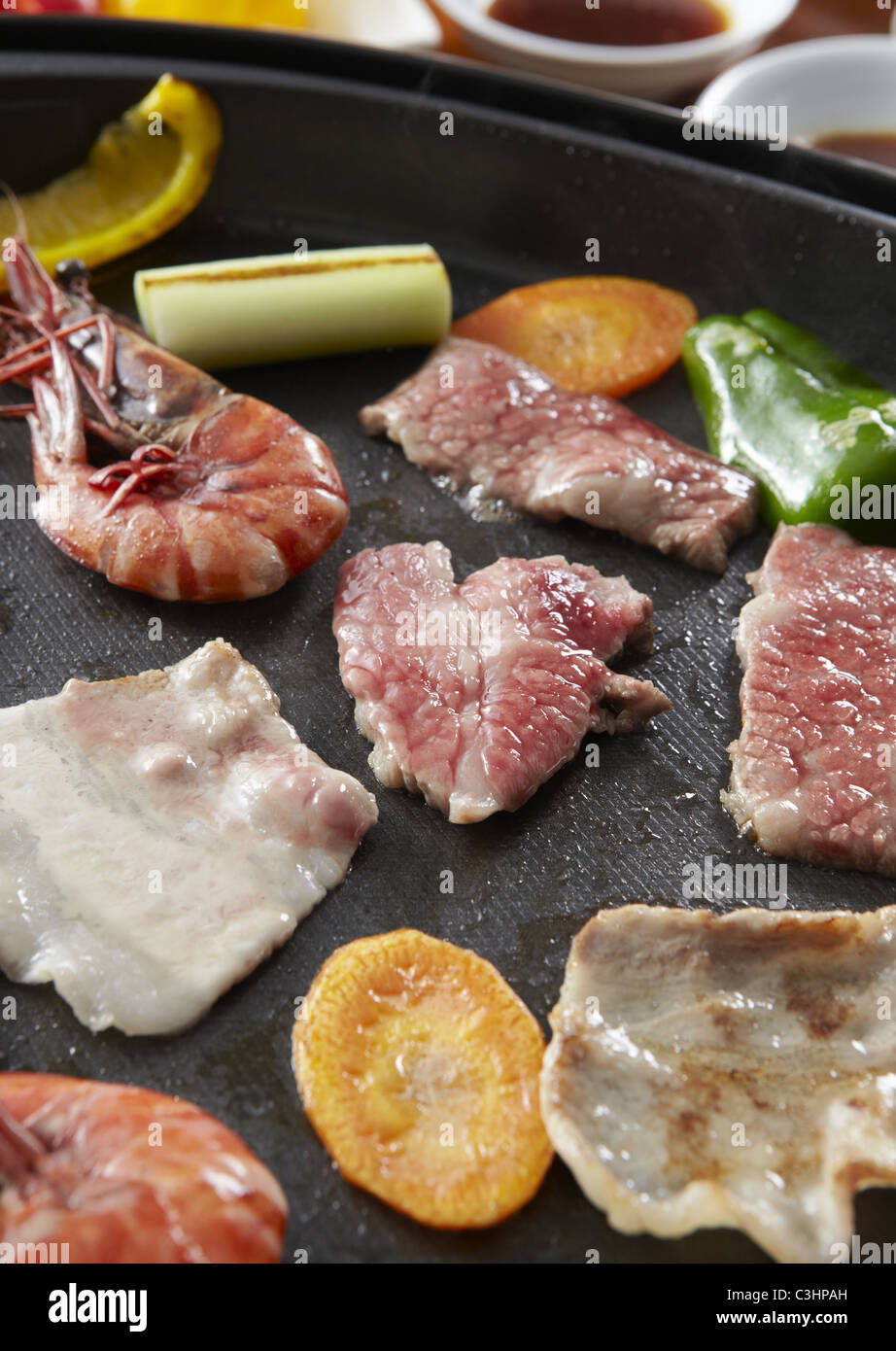 Japanese barbeque hi-res stock photography and images - Alamy