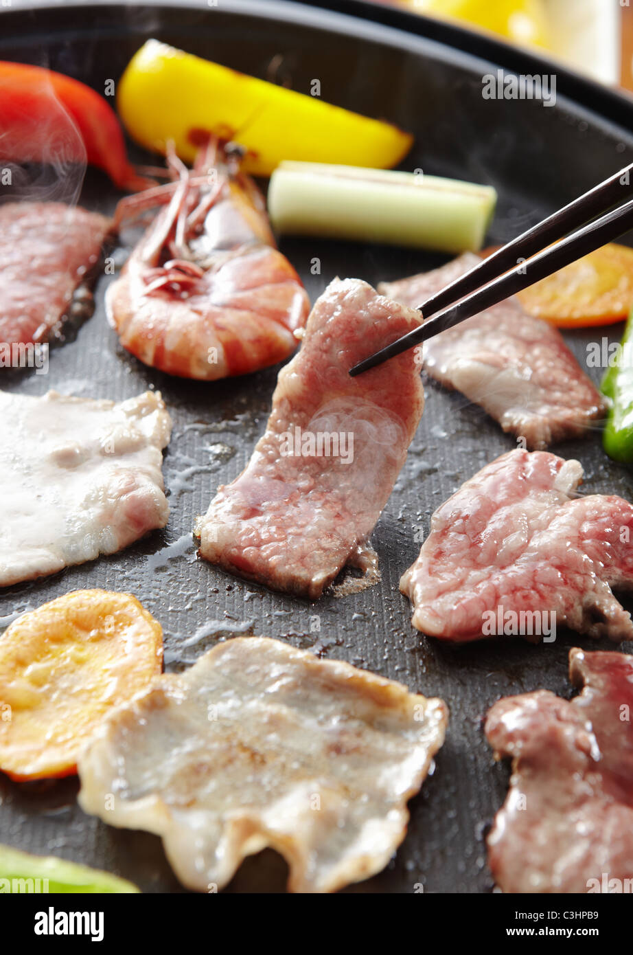 Japanese barbeque hi-res stock photography and images - Alamy