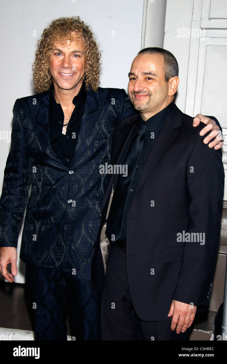 David Bryan and Joe DiPietro Opening Night of the Broadway musical ...