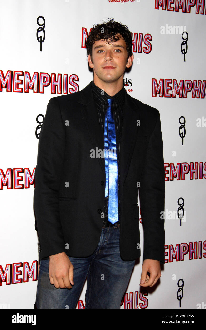 Michael Urie Opening Night of the Broadway musical 'Memphis' at the ...