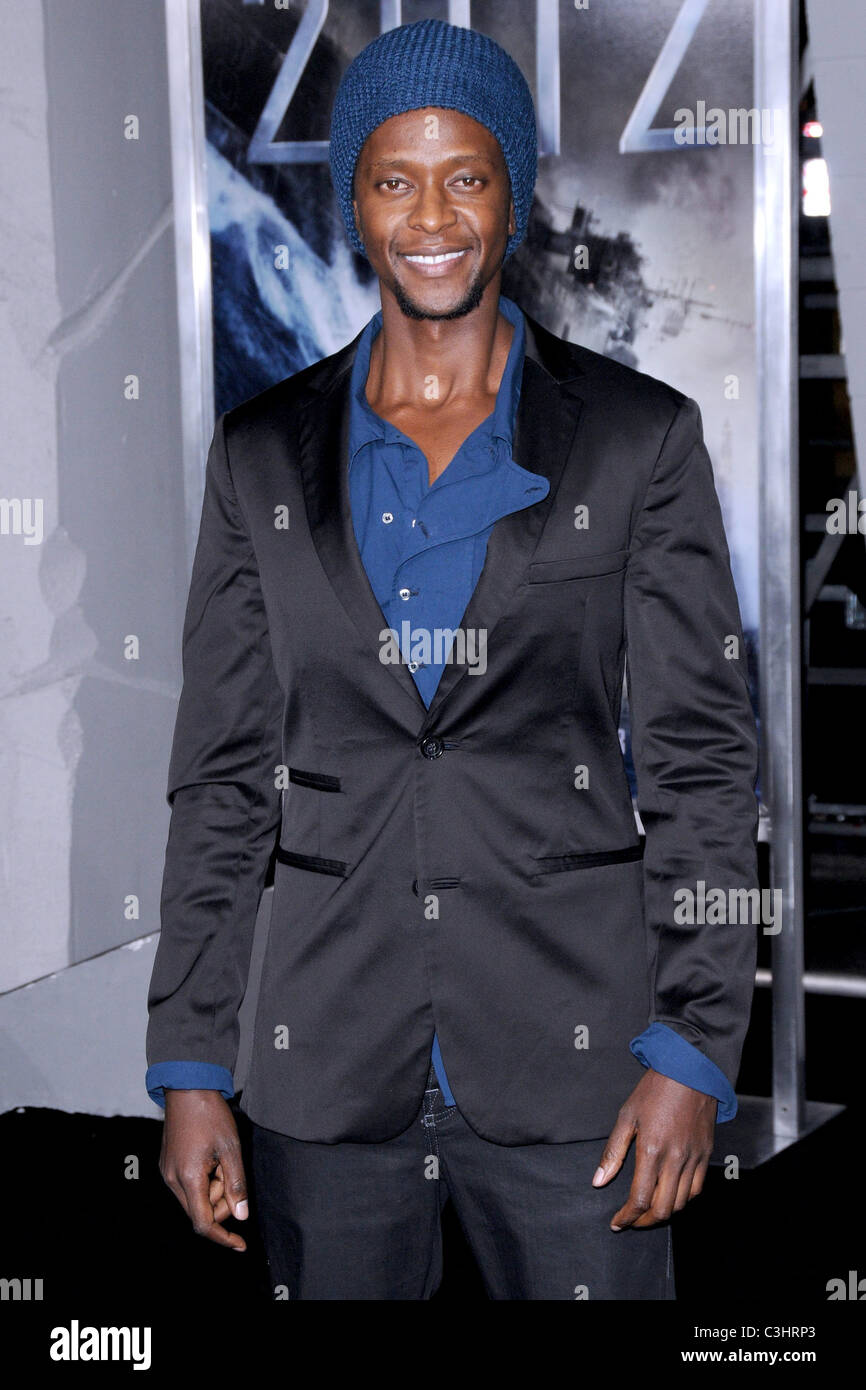 Edi Gathegi Los Angeles Premiere of '2012' at the Regal Cinemas LA Live ...