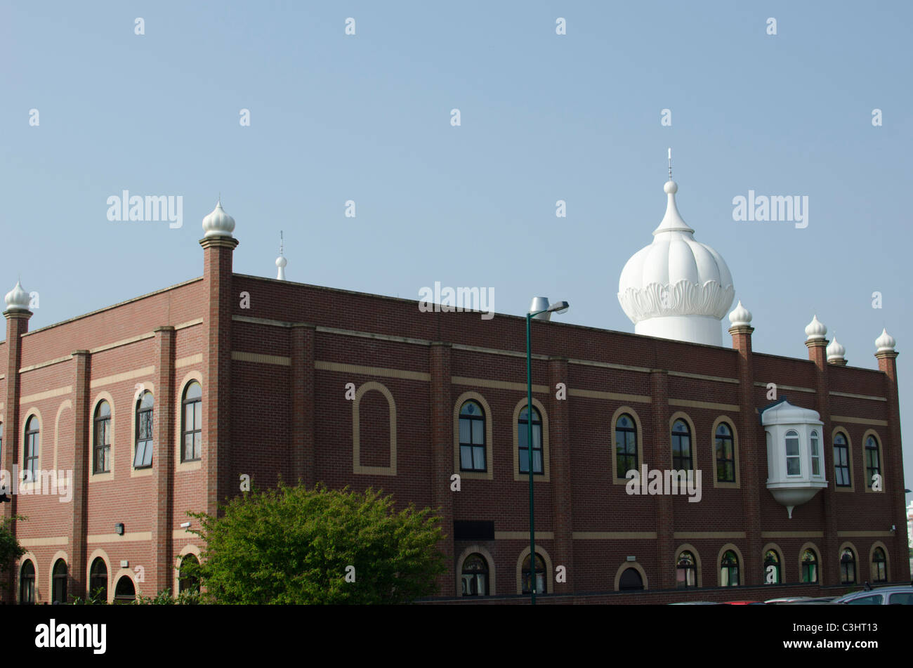 Guru Nanak Gurdwara Sikh temple in Wednesfield, near Wolverhampton ...