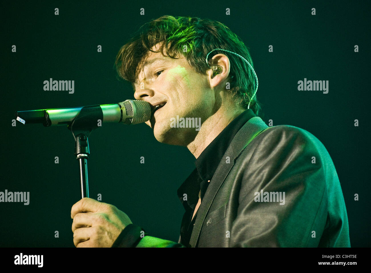 A-ha performing live at the O2 Arena London, England - 04.11.09 ...