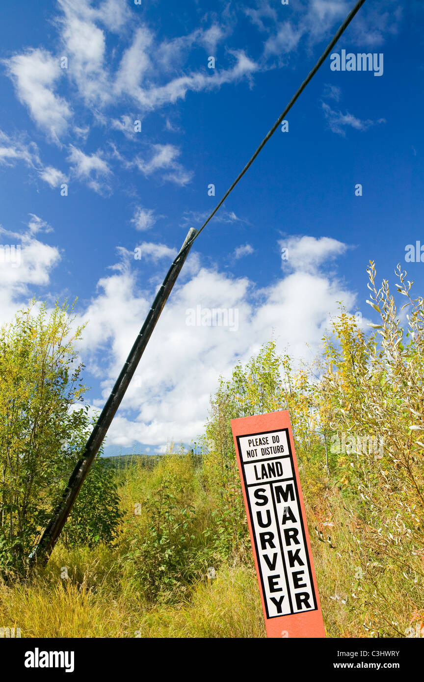Eletric pylons in Fairbanks Alaska collapsing into the ground due to ...