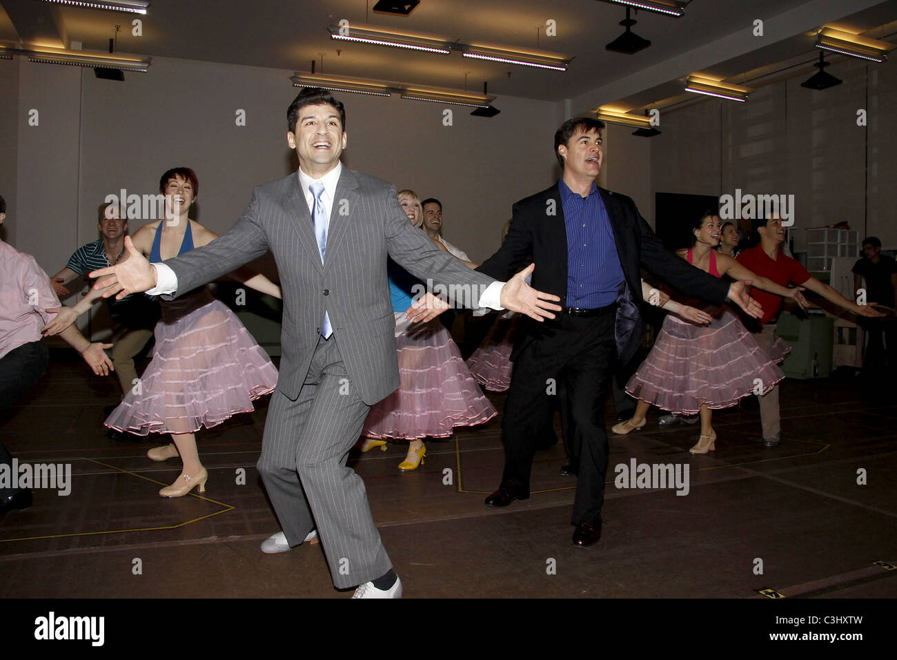 David Yazbek and James Clow A sneak peek of the 2009 Broadway cast of ...