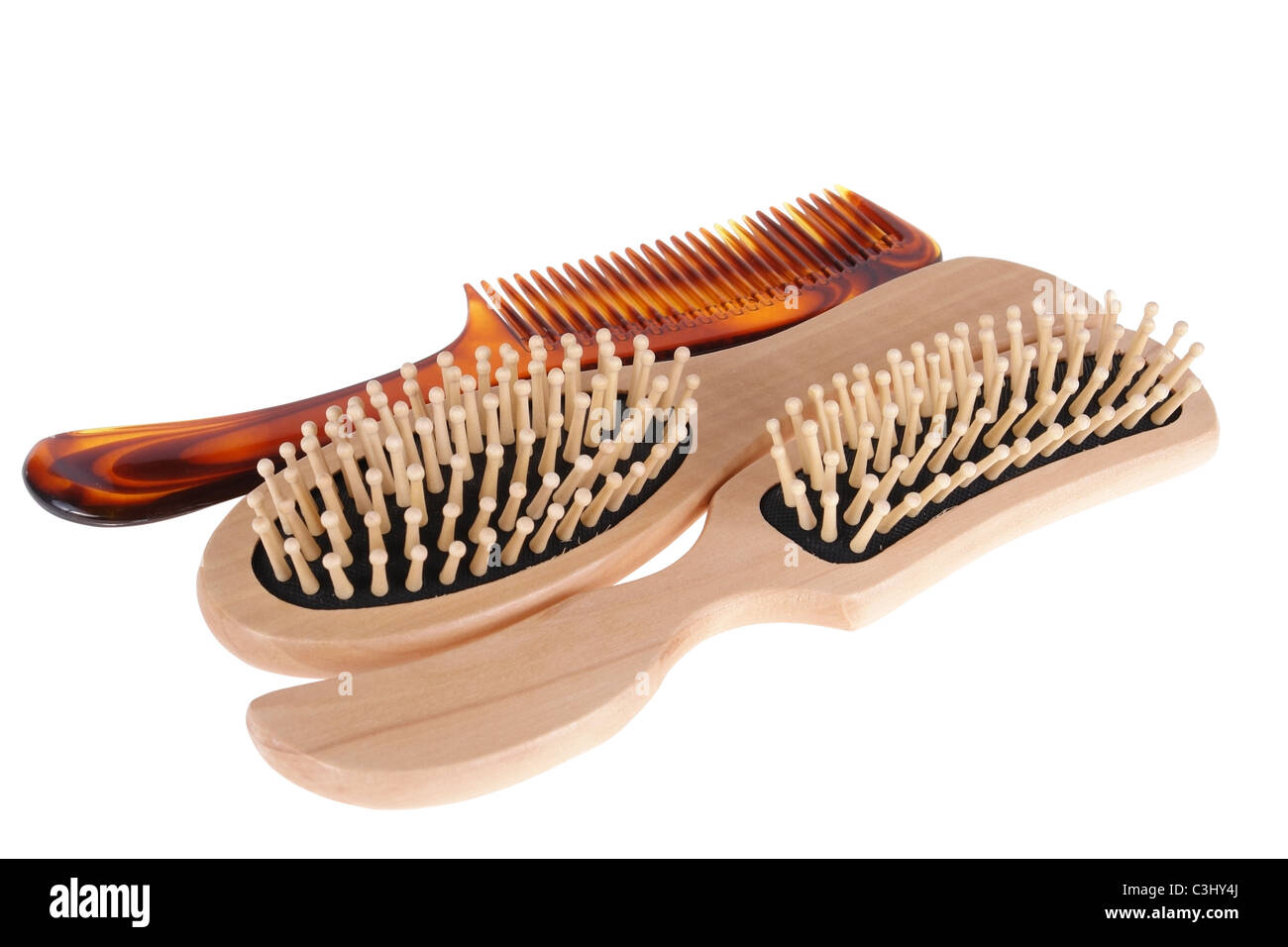 combs isolated on white background Stock Photo - Alamy