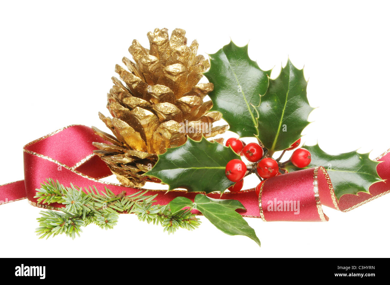 Ivy christmas decoration hi-res stock photography and images - Alamy