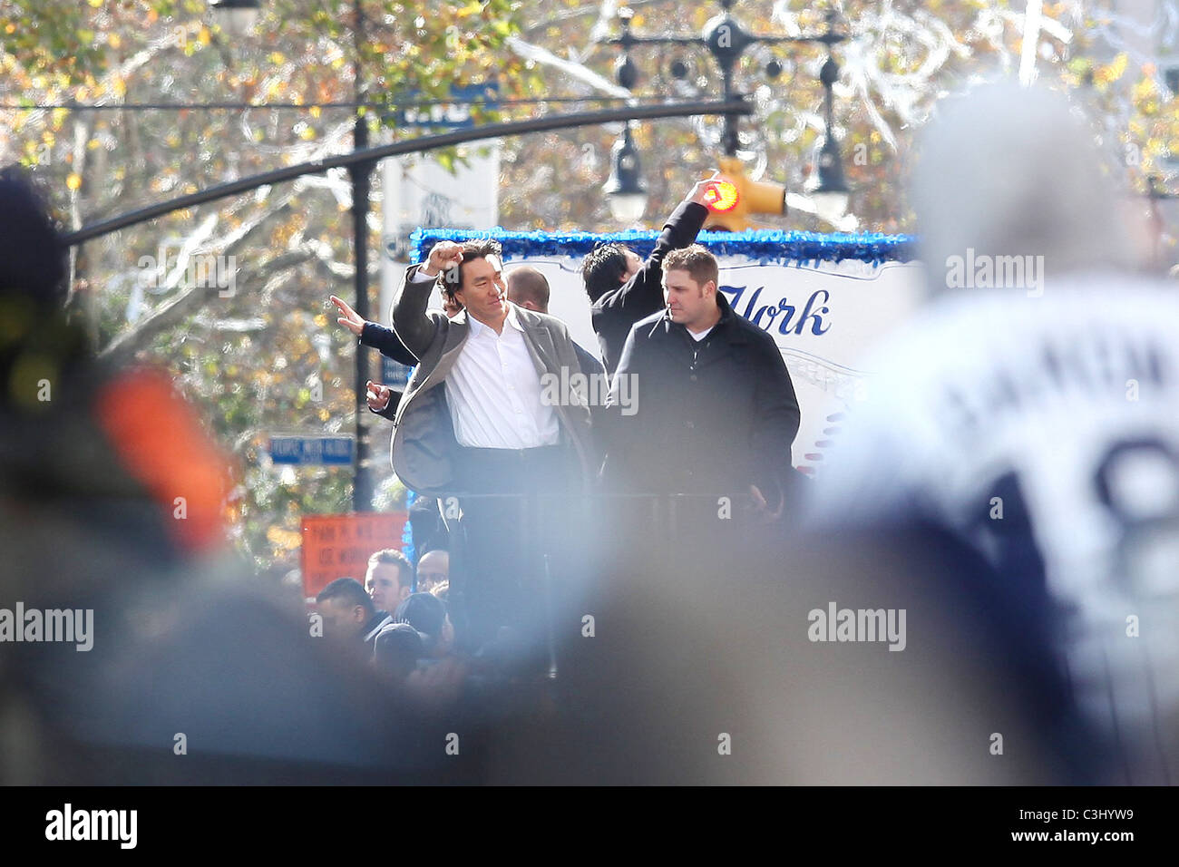 New york yankees parade hi-res stock photography and images - Alamy