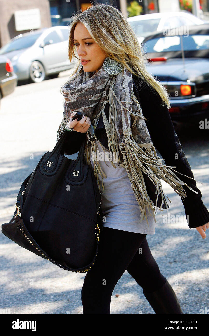 Hilary Duff leaving Ken Paves Salon in West Hollywood Los Angeles ...