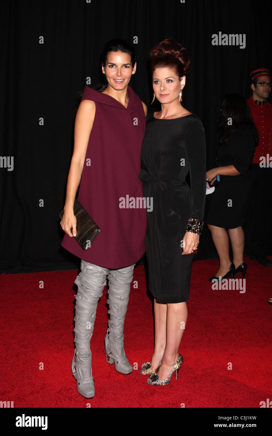 Angie Harmon and Debra Messing Rodeo Drive Walk Of Style Award held on ...