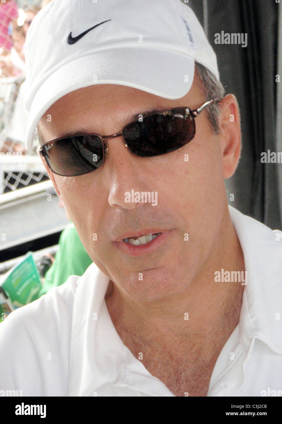 Matt Lauer participate in the Chris Evert/Raymond James Pro-Celebrity ...