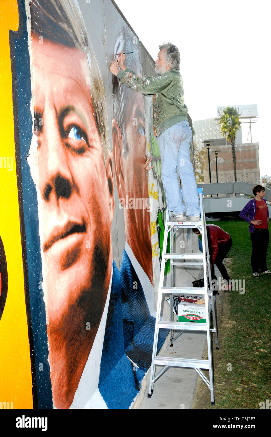 Kent Twitchell Berlin Wall 20th Anniversary Street Event consisting of ...
