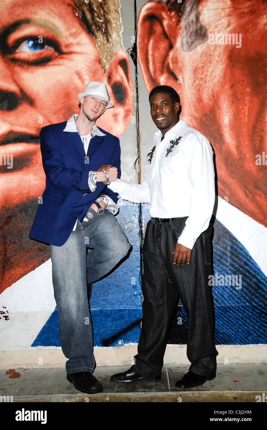 Eric Zuley and Donnie Athens Berlin Wall 20th Anniversary Street Event ...