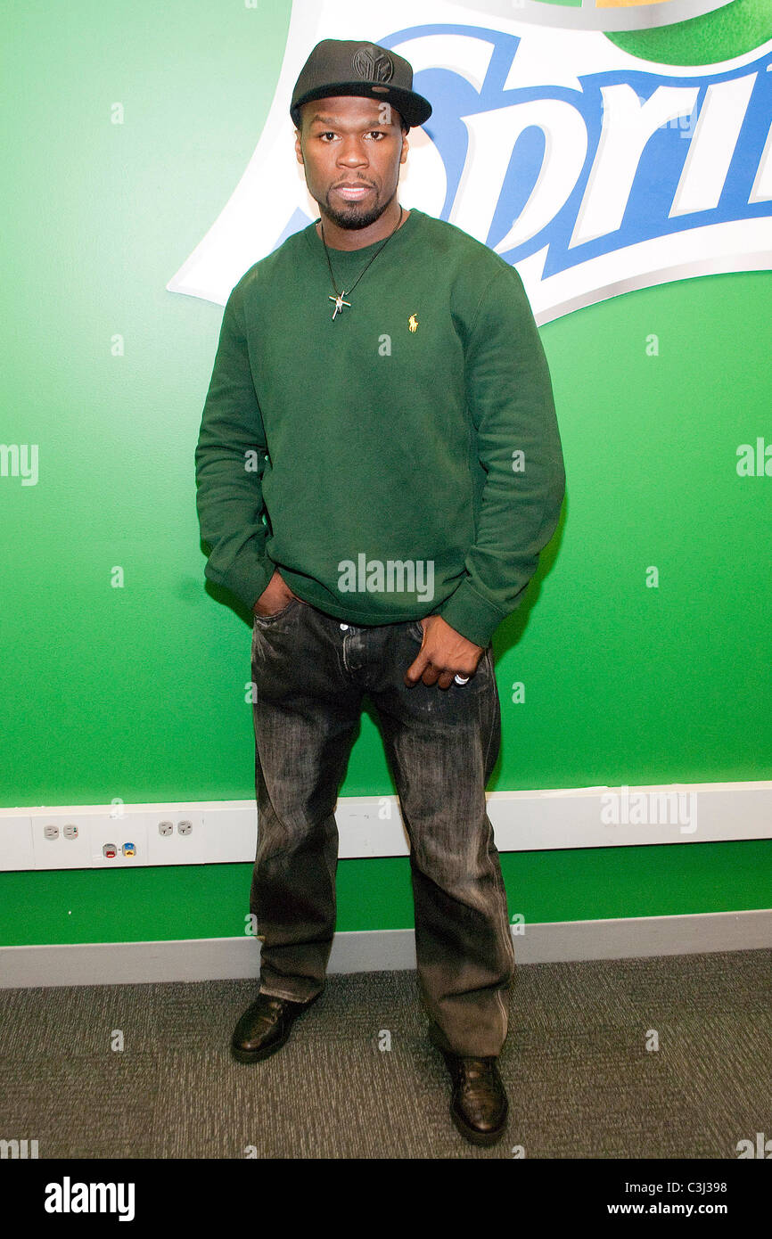 50 Cent at Chicago Radio Station WGCI Coca Cola Lounge Chicago ...