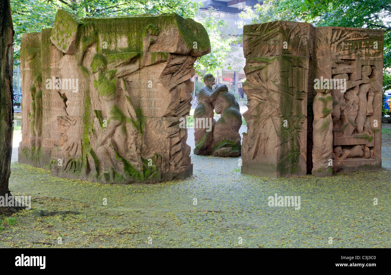Rosenstrasse memorial by Ingeborg Hunzinger, Berlin, Germany Stock ...