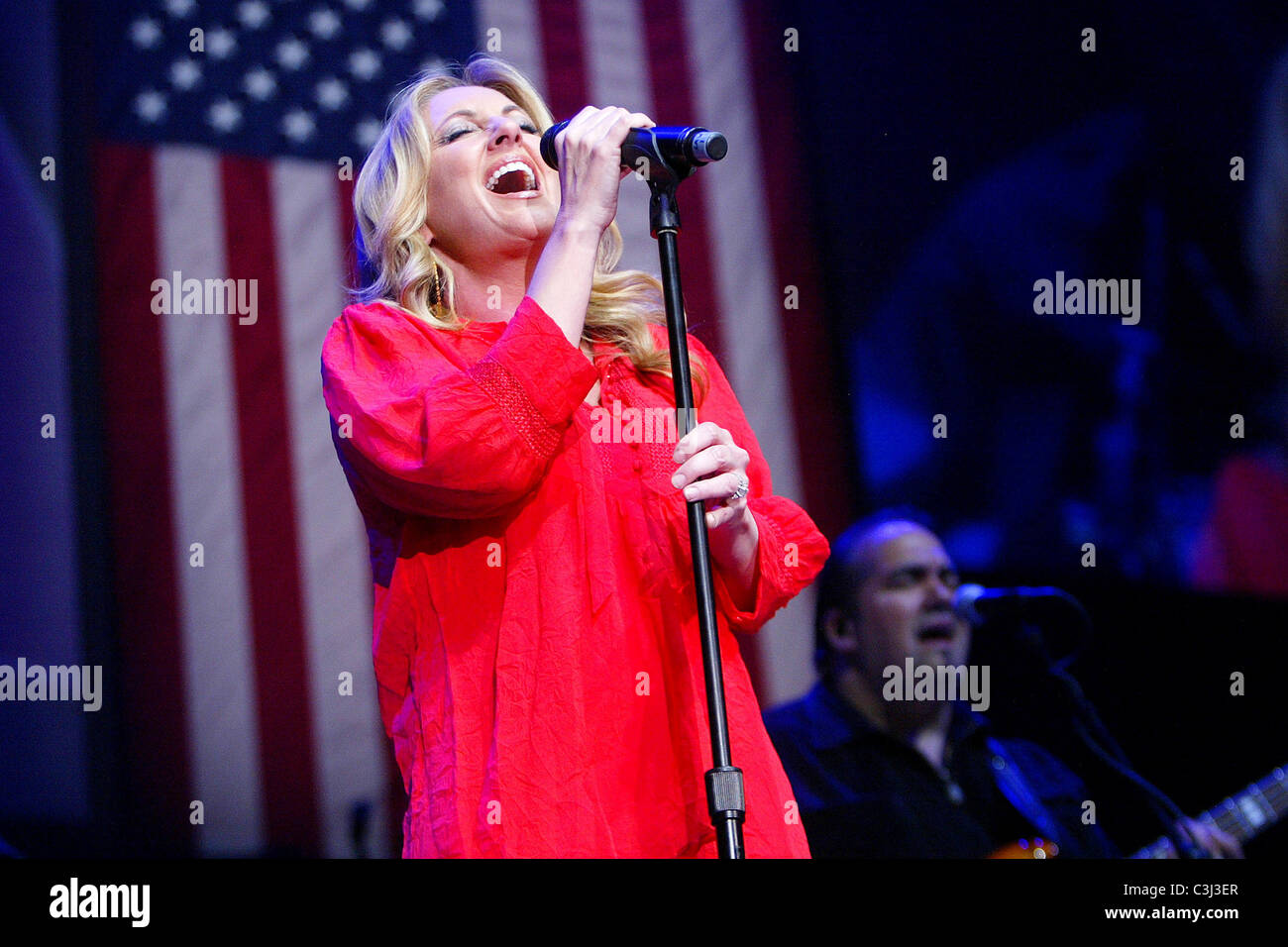 Lee Ann Womack performing in concert at the 6th annual American Freedom ...