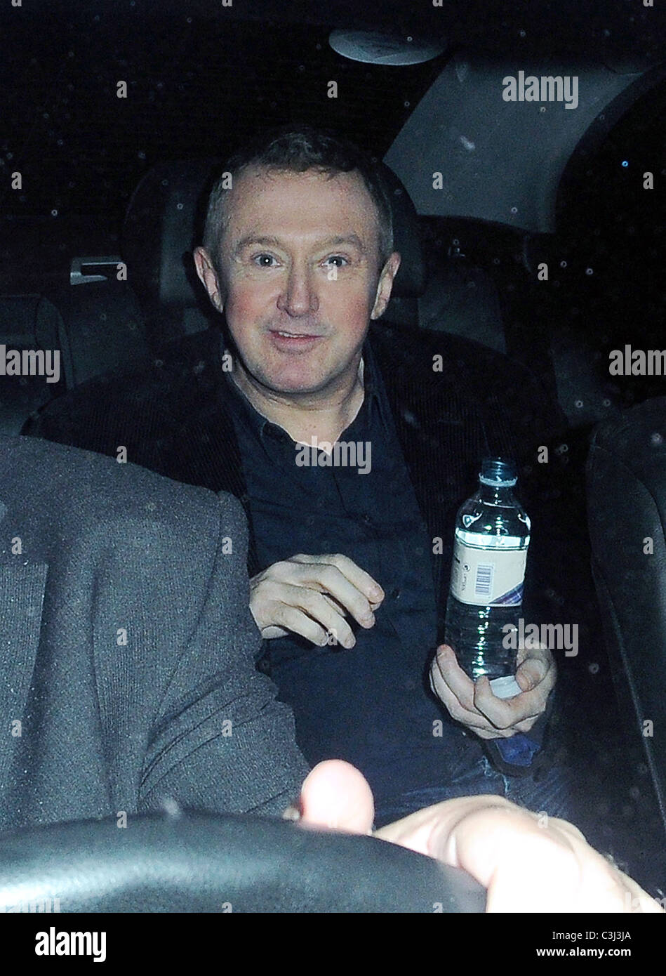 X Factor Judge - Louis Walsh leaving a studio after rehearsals London ...