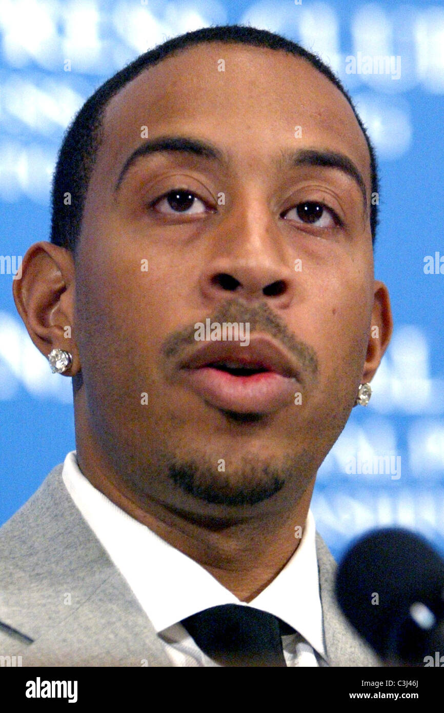Chris Bridges aka Ludacris speaks about The Ludacris Foundation at the ...