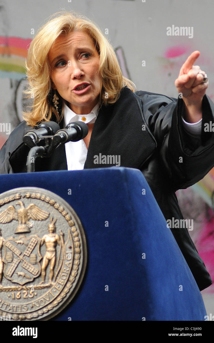 Emma Thompson Opening of 'Journey' Exhibition at Washington Place New ...