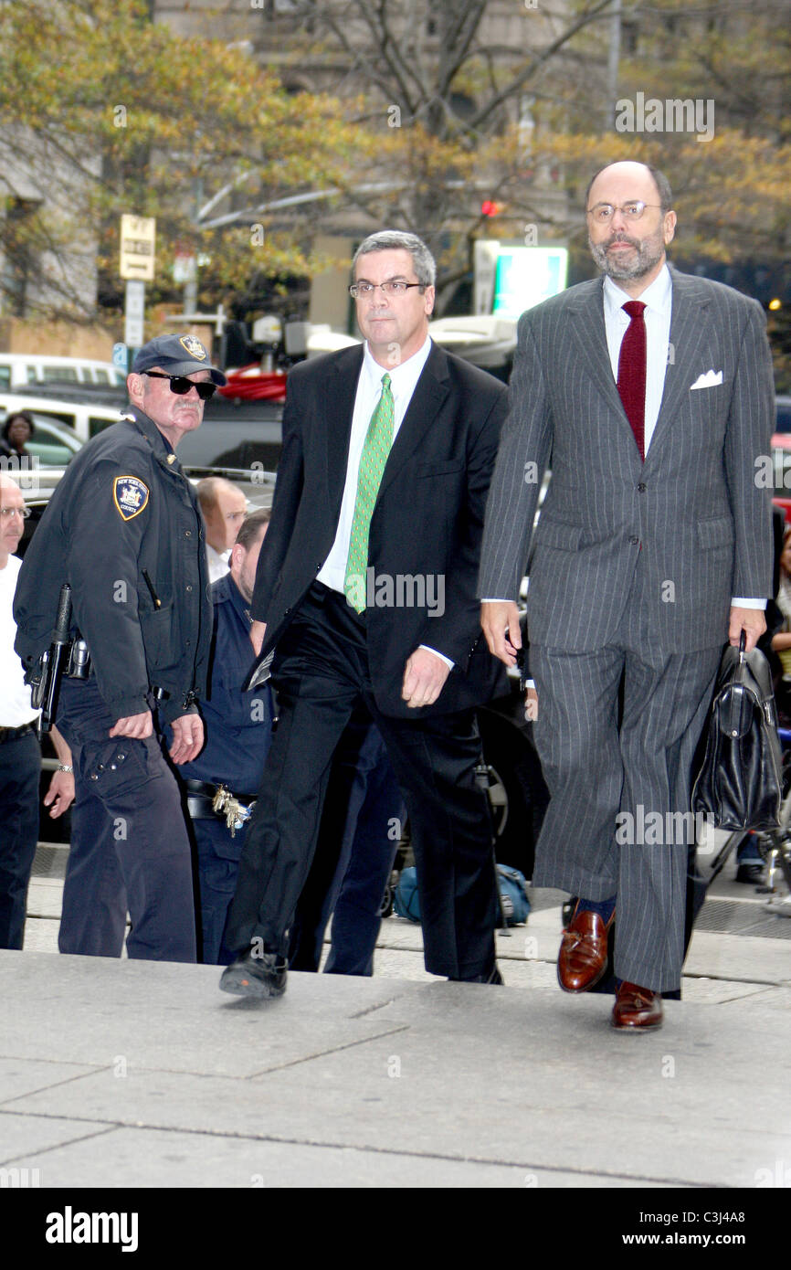 Robert Halderman and his lawyer Gerald Shargel Robert Halderman outside ...