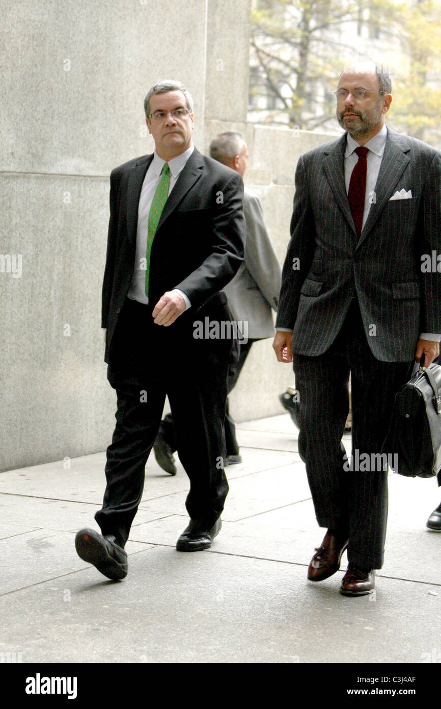 Robert Halderman and his lawyer Gerald Shargel Robert Halderman outside ...