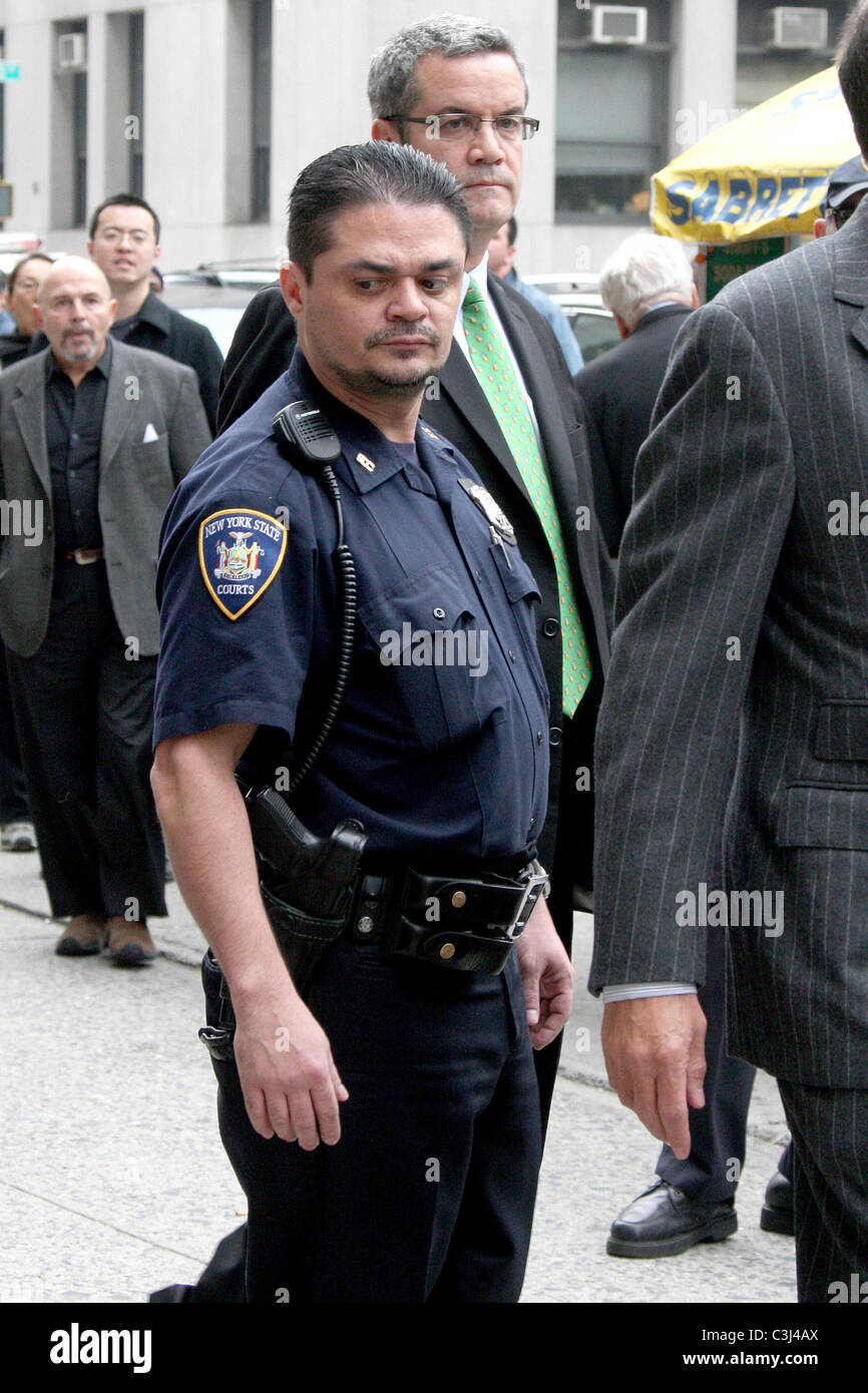 Robert Halderman outside Manhattan Criminal Court where his attorney ...