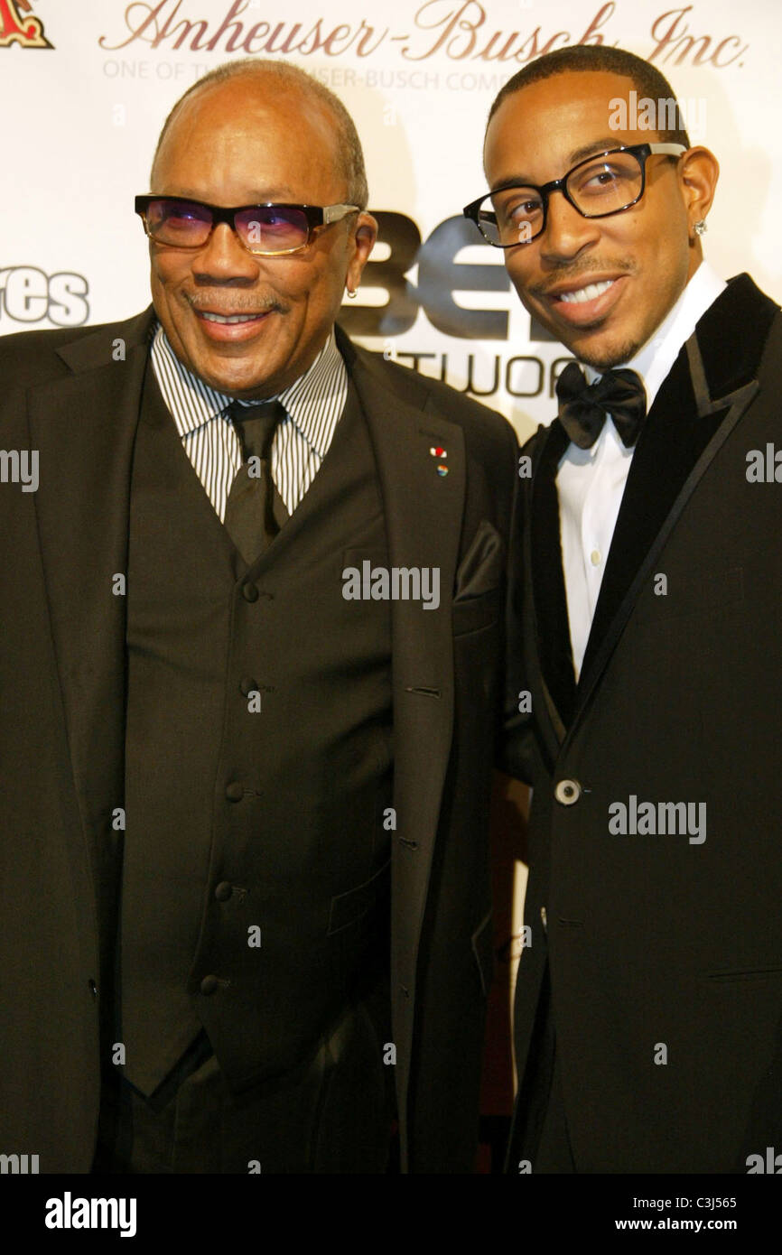 Quincy Jones, Ludacris arrive at The Ludacris Foundation 6th Annual ...