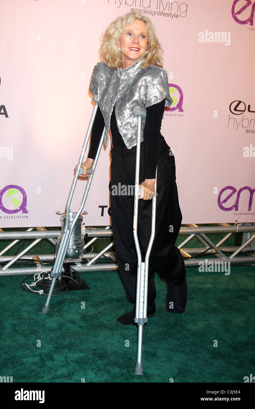 Blythe Danner 2009 Environmental Media Awards held at Paramount Studios ...