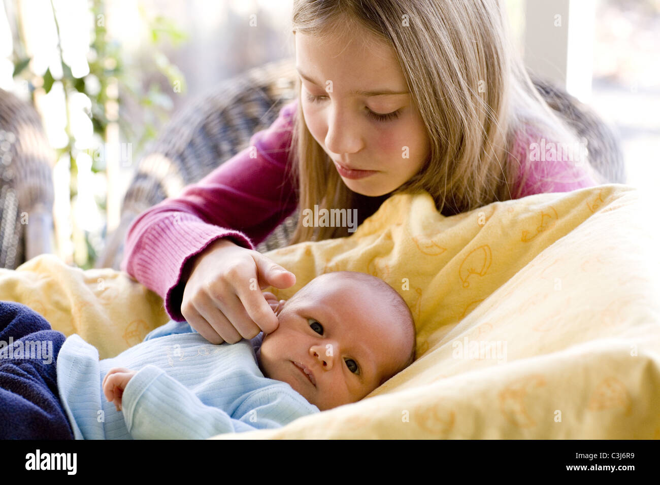 Coping baby hi-res stock photography and images - Alamy
