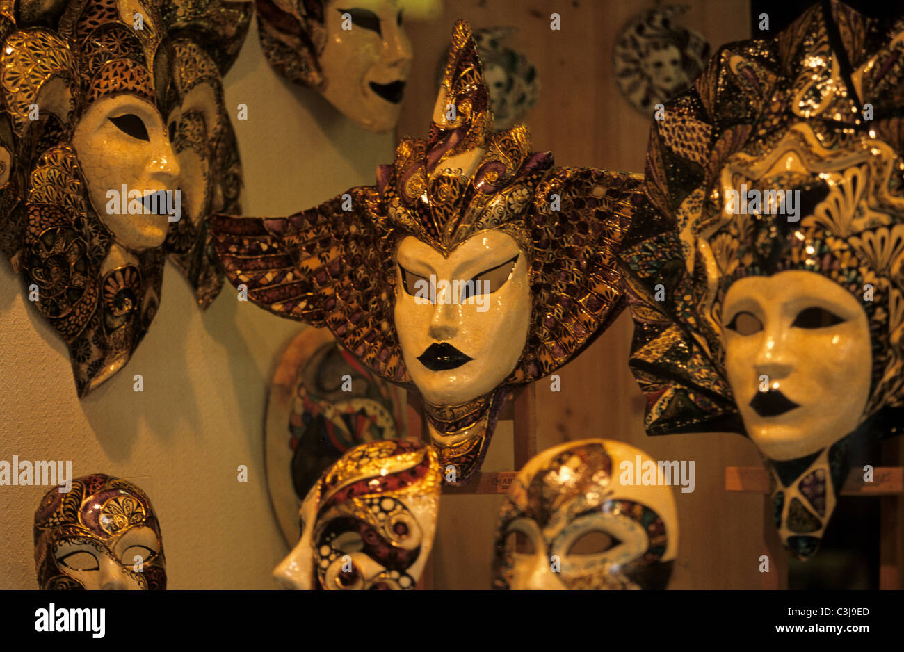 Carnival masks, Venice Italy Stock Photo - Alamy